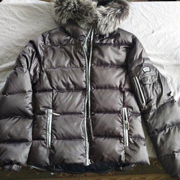 Skea | Jackets & Coats | Skea Womens Luxury Puffy Goosedown Puffer Ski ...